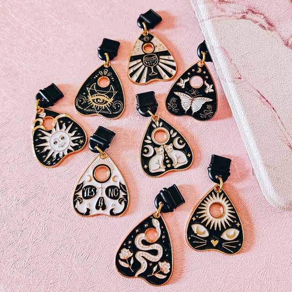 Ouija Planchette Kindle Charm – Heartbound Book Shop